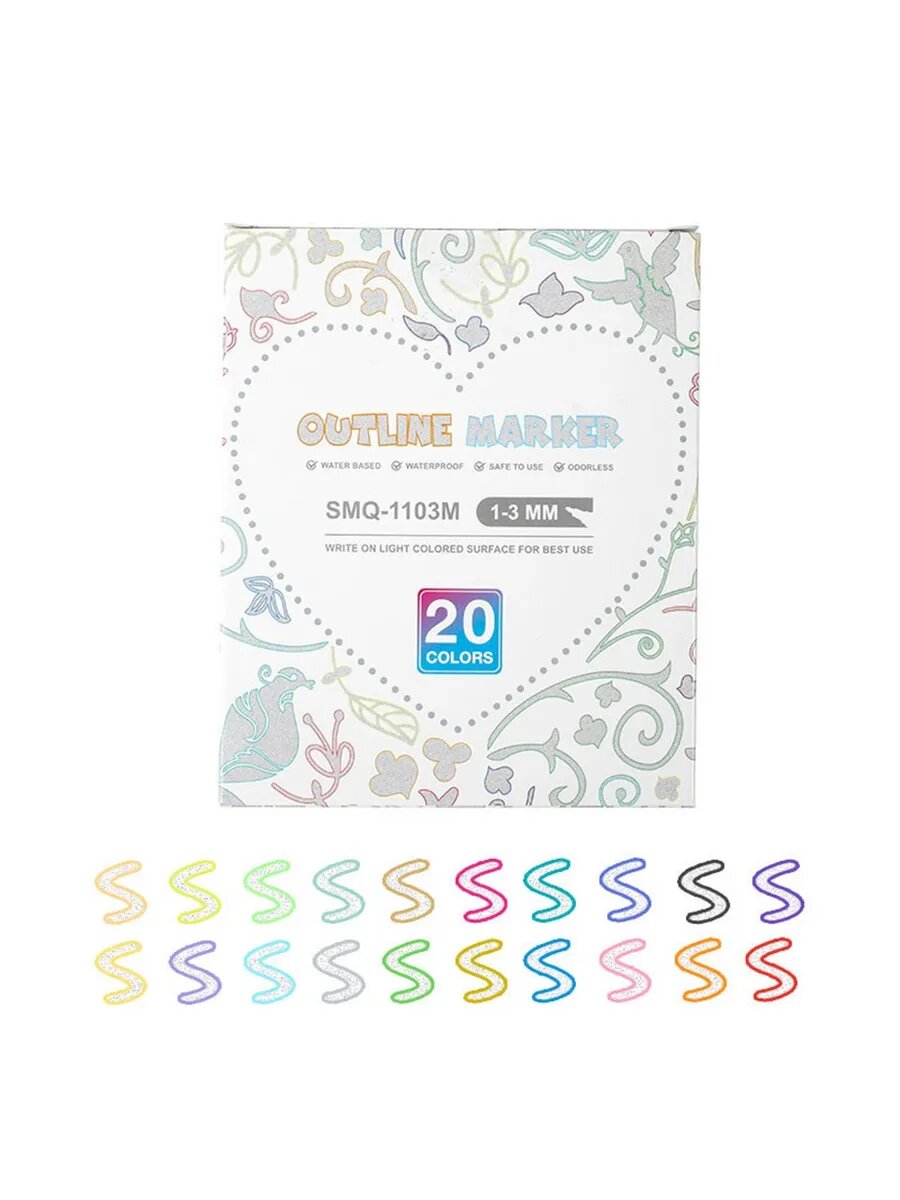 Блестящие маркеры: стильные подарки и материалы для творчест