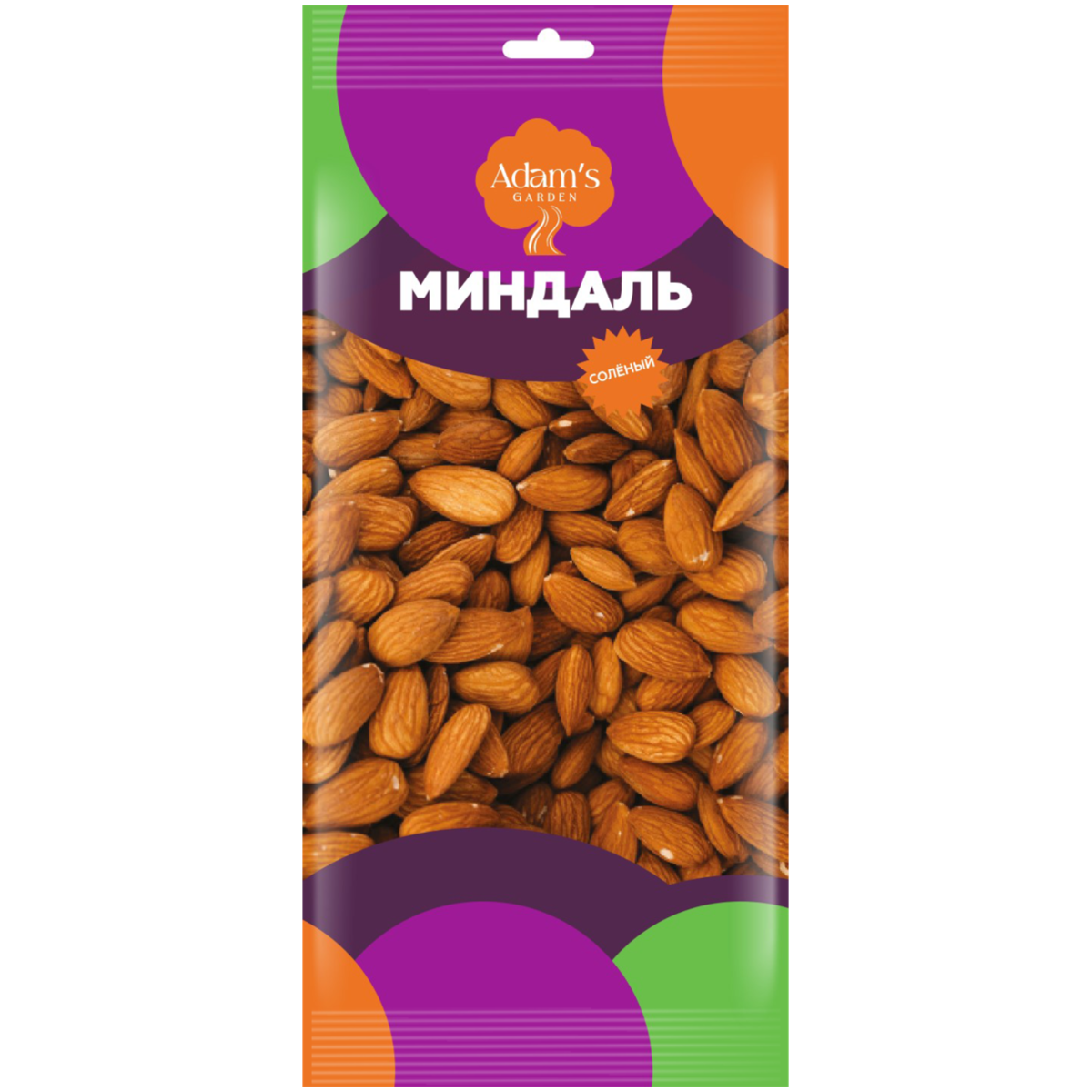 Миндаль Adam’s Garden обжаренный соленый 150 г