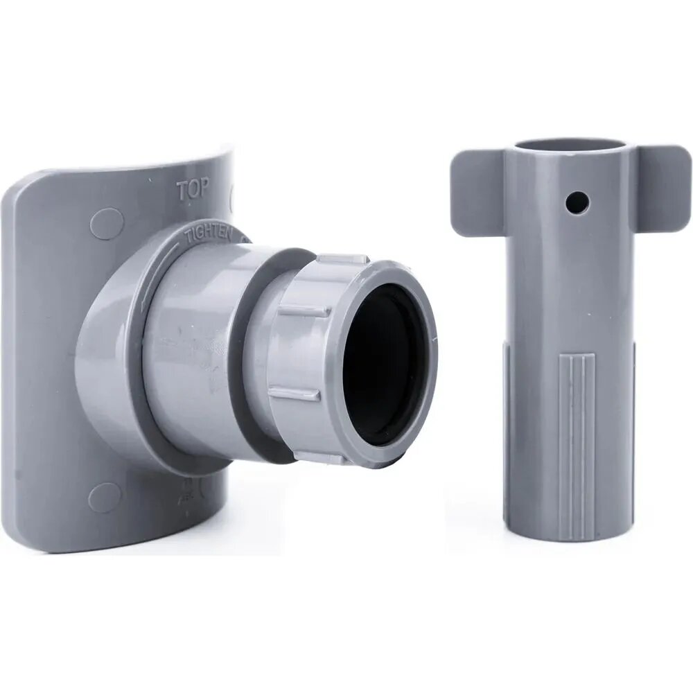 Врезка (адаптер) в канализационную трубу RTP abs 110x50, серый 43111