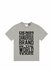 Футболка DENIM TEARS mission statement, размер 2XL, grey