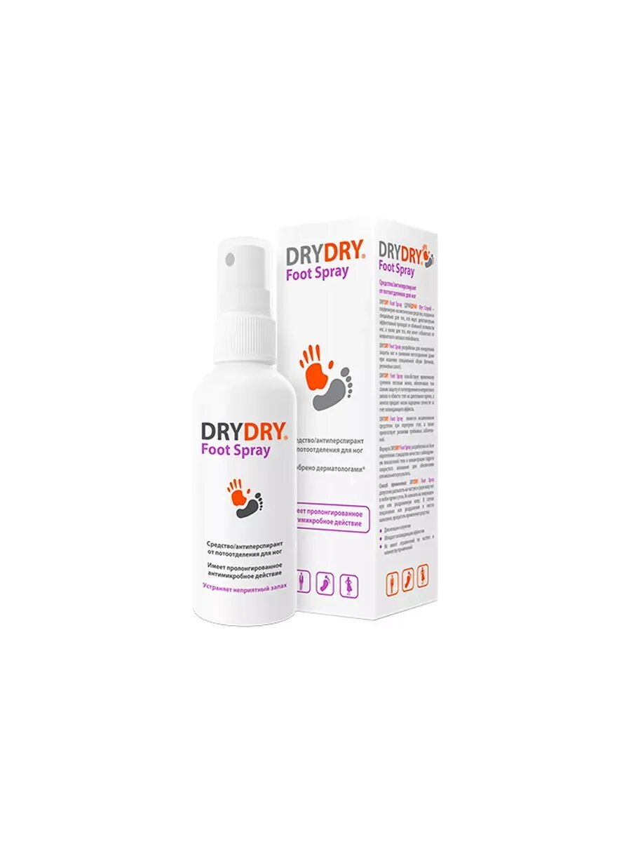 Драй Драй Foot spray спрей д/ног фл 100 мл