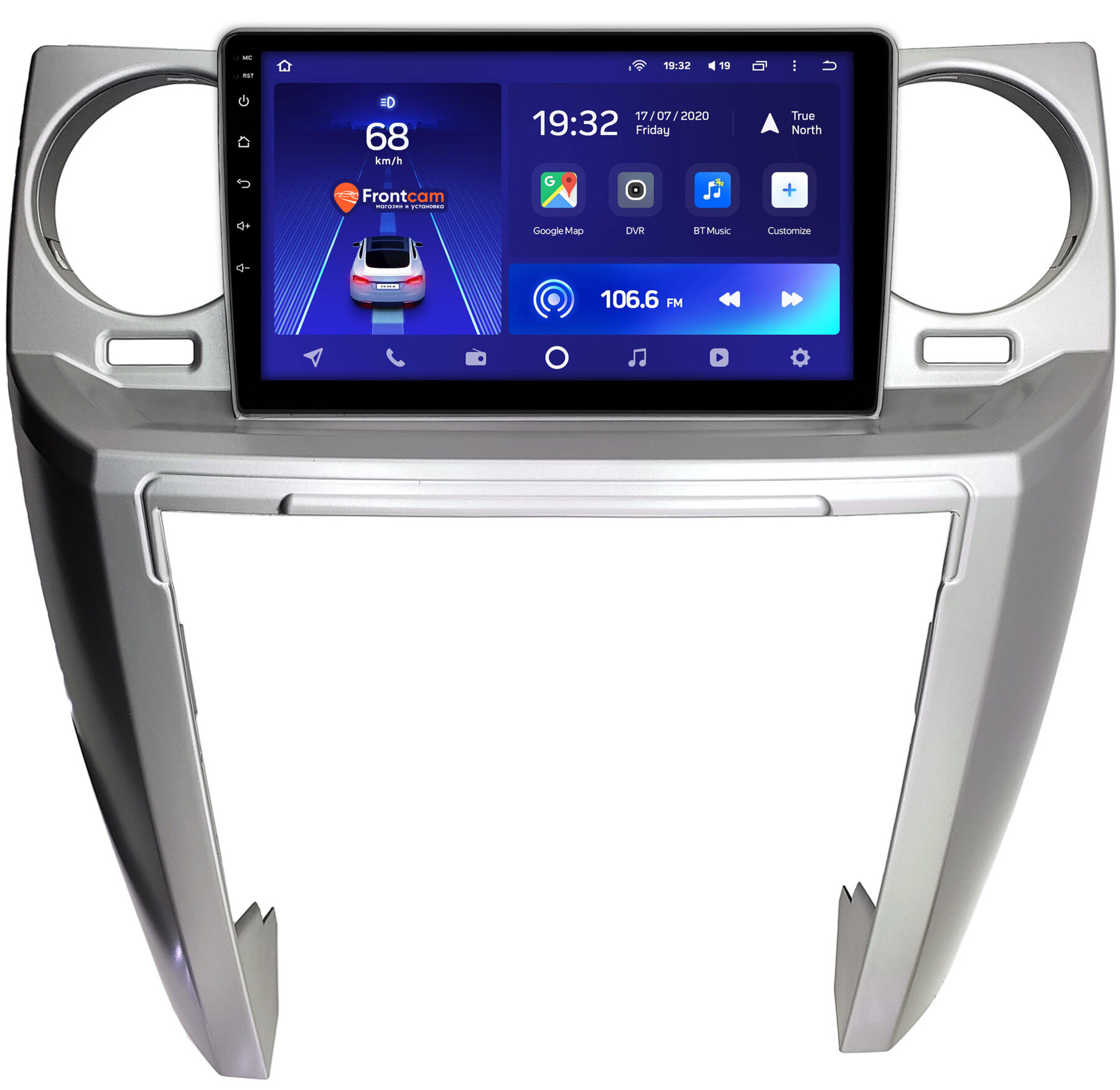 Штатная магнитола Teyes CC2L PLUS 2/32 9" RM-9-0110 Land Rover Discovery 3 2004-2009 Android 8.1 (DSP, IPS, AHD)