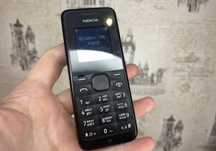 Оригинальный Б/У Retro Mania дарит ностальгию, Nokia 105