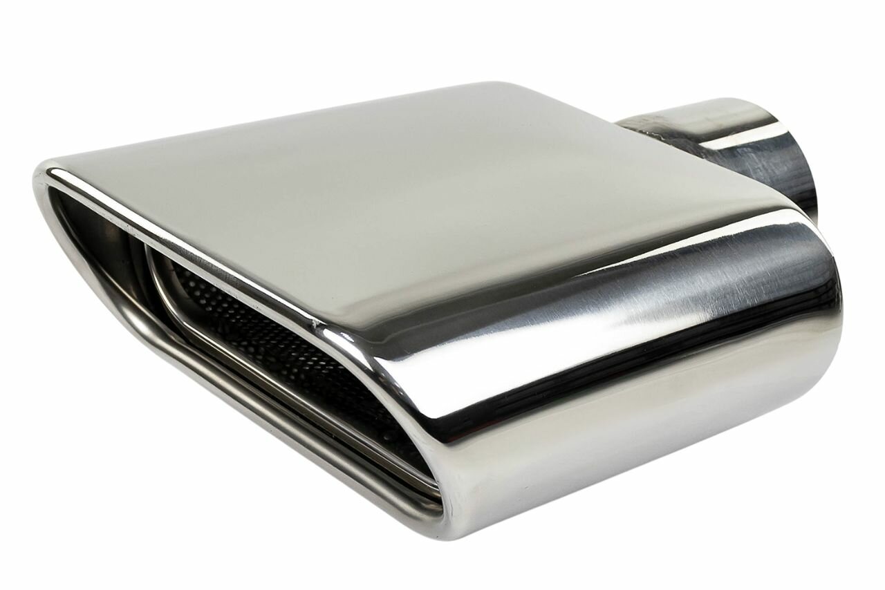 Овальная насадка глушителя из нержавеющей стали Sal-Man HJ-1009 d158х65мм со скосом