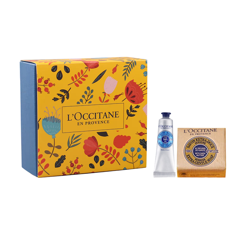 Набор кремов для рук унисекс LOCCITANE с ароматом потпури, 3 шт, подарочная упаковка