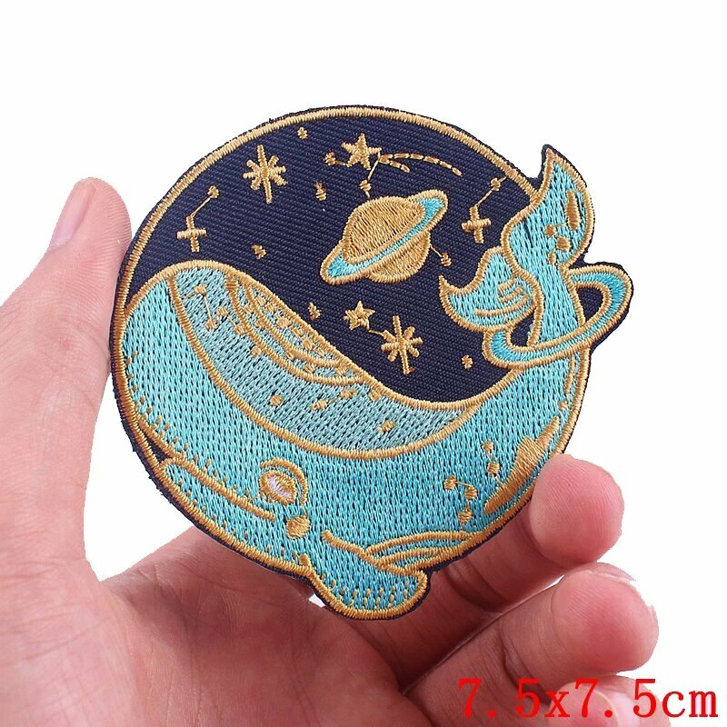 Нашивка Prajna Рыба Кот Фудзи PE5516CT