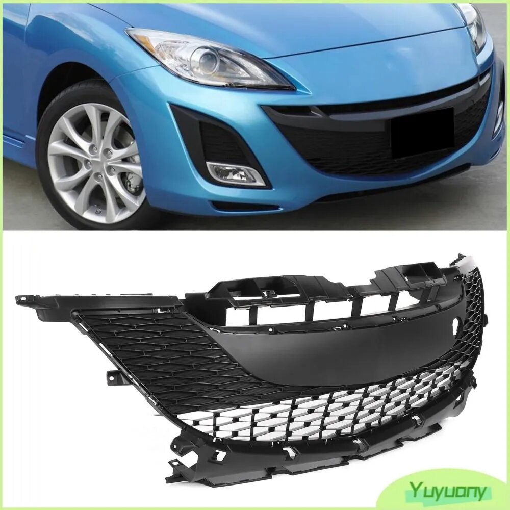Передняя решетка бампера, защита, для Mazda 3 2009-2013