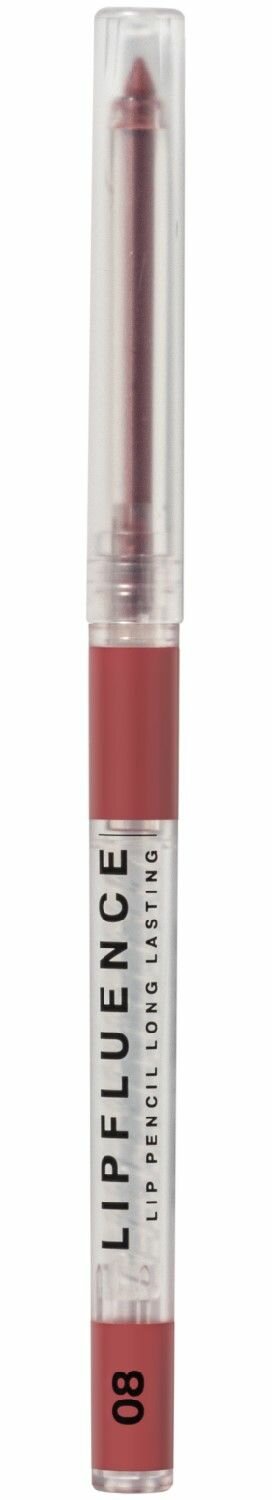 Influence Beauty Карандаш для губ тон 08 розовый нюд Lipfluence Automatic lip pencil автоматический выдвижной