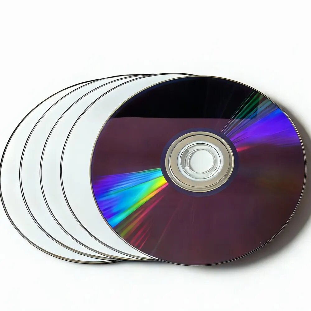 DVD+R диски JERTTASHUN 8,5 ГБ 5 шт.