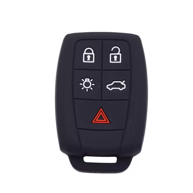 Подходит для старых моделей Volvo C70, C30, V40, V50, силиконовый защитный чехол для смарт-ключа с дистанционным