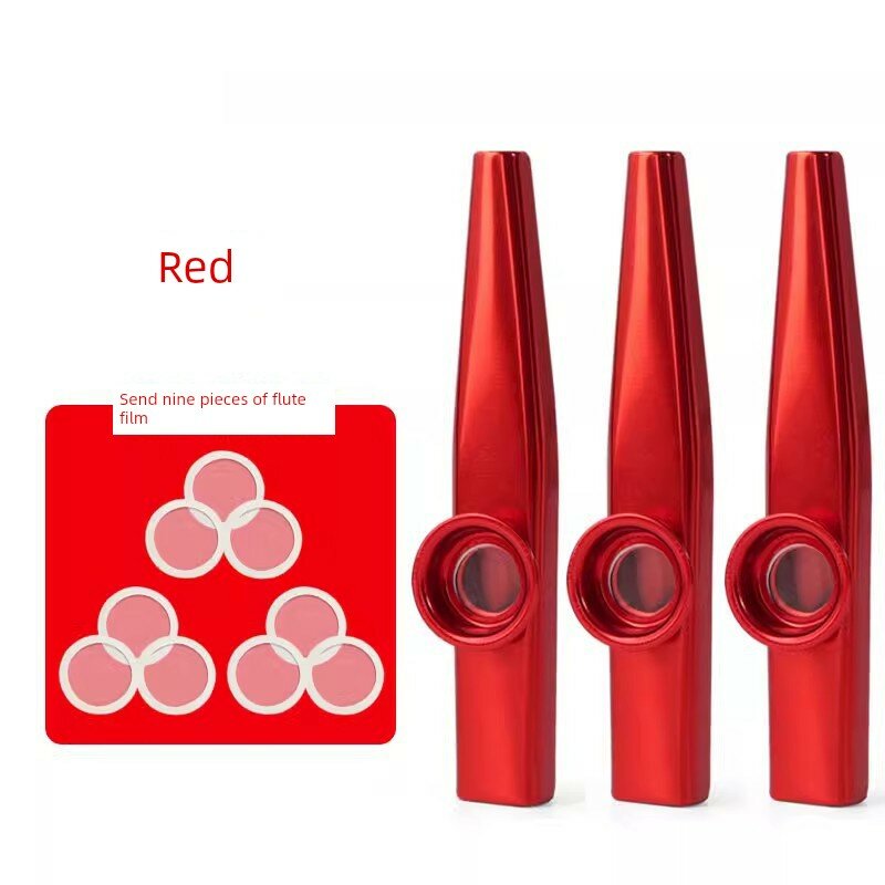 Детский музыкальный инструмент-свисток Kazoo, игрушка для тренировки оральных мышц, губная гармошка, саксофон