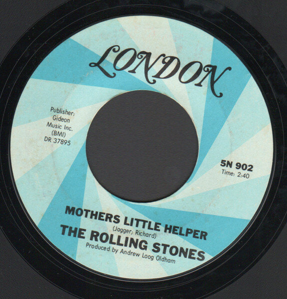 Пластинка The Rolling Stones "Mother's Little Helper / Lady Jane" 7" (Single/US/1973) VG/VG