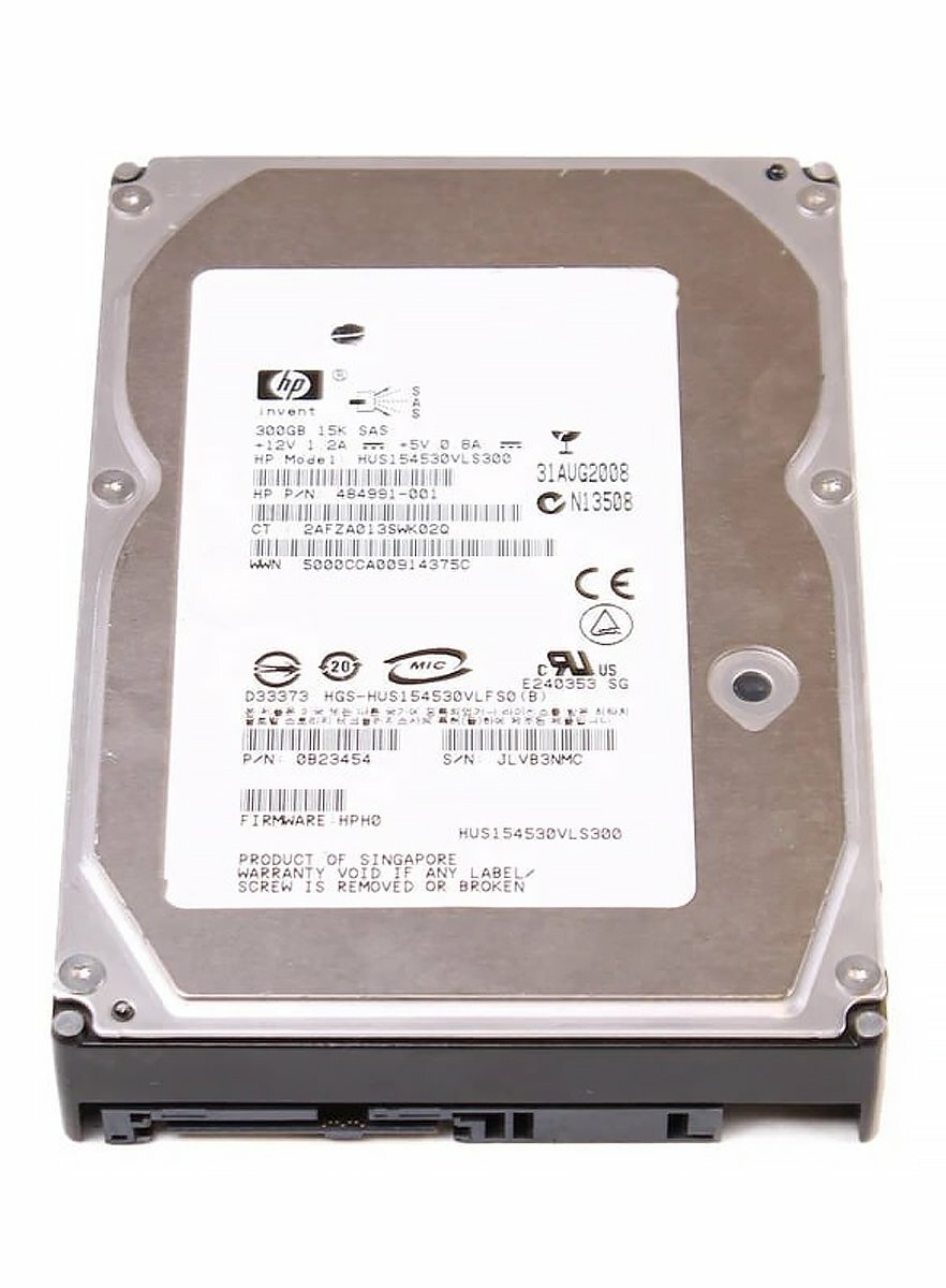 Жесткий диск HP 300Gb 15000 SAS 3.5" HDD 484991-001