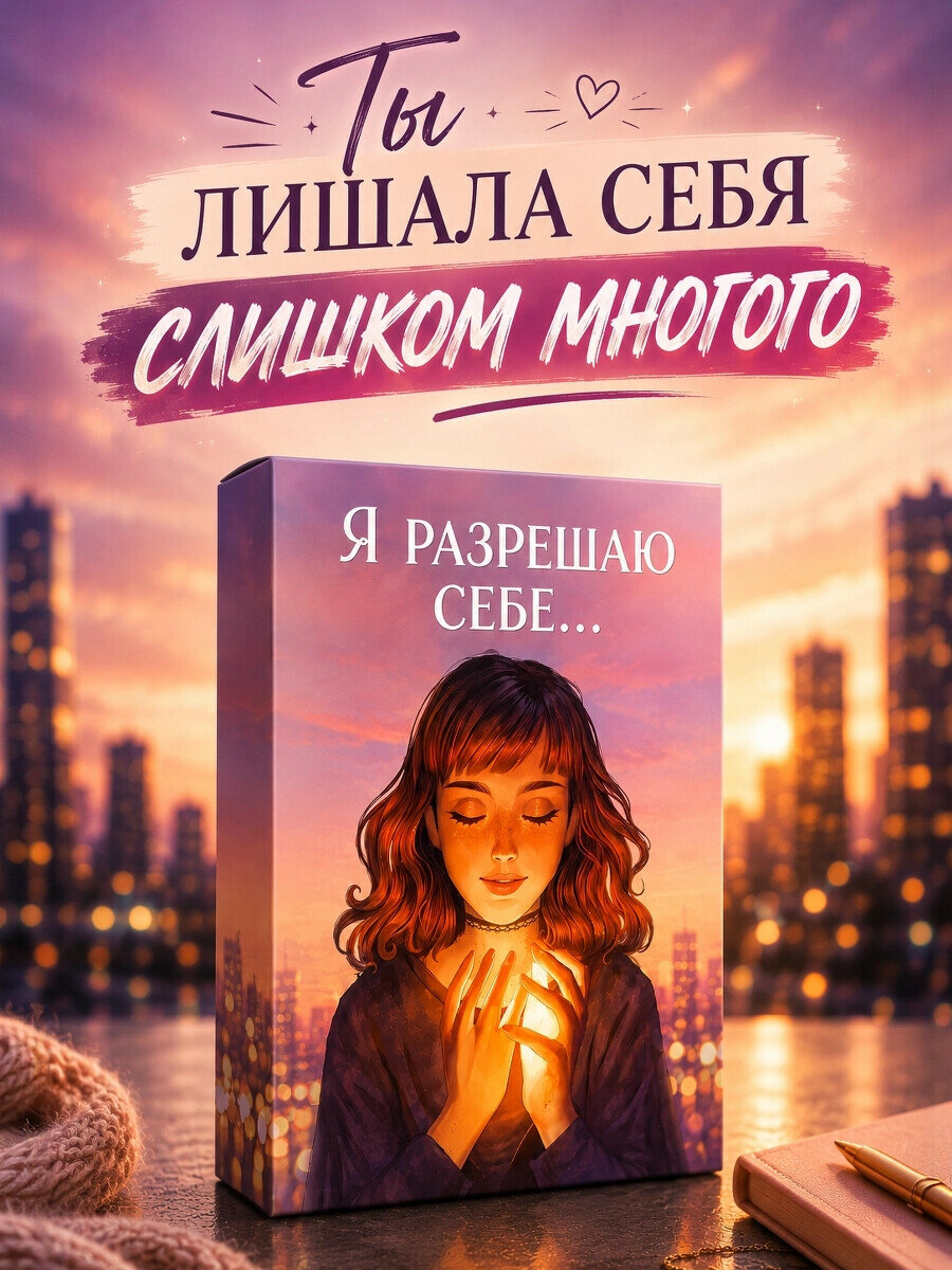 Метафорические универсальные ассоциативные карты МАК "Я разрешаю себе."