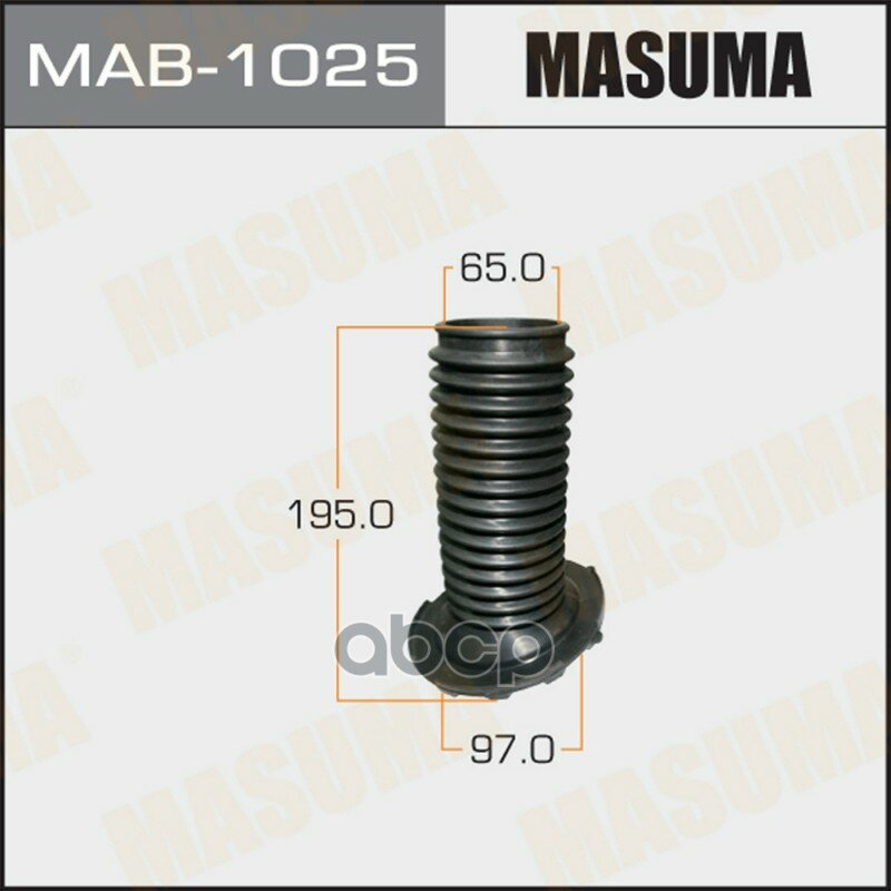 Пыльник амортизатора Masuma арт. MAB-1025