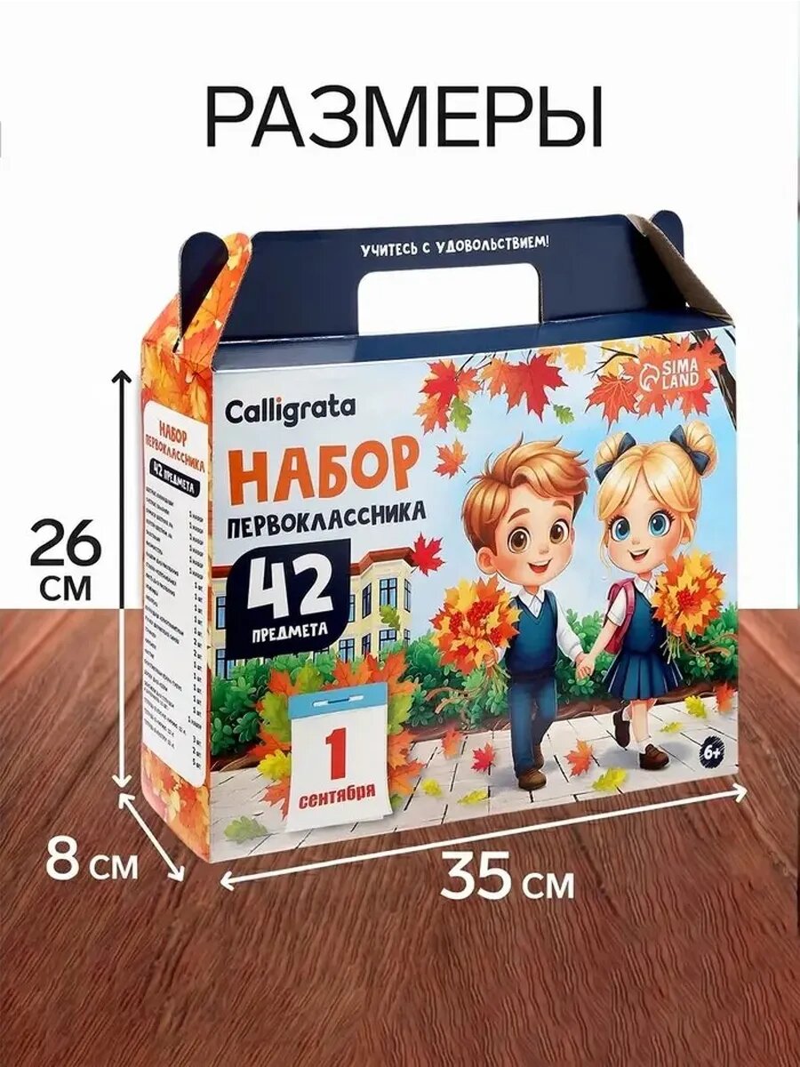 Комплект школьных принадлежностей для первоклассника