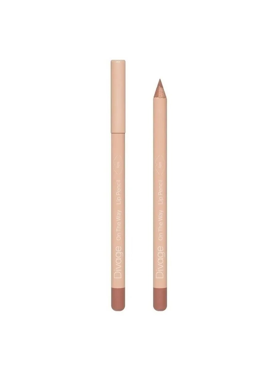 Карандаш для губ Divage On The Way Lip Pencil тон 02 nude ро