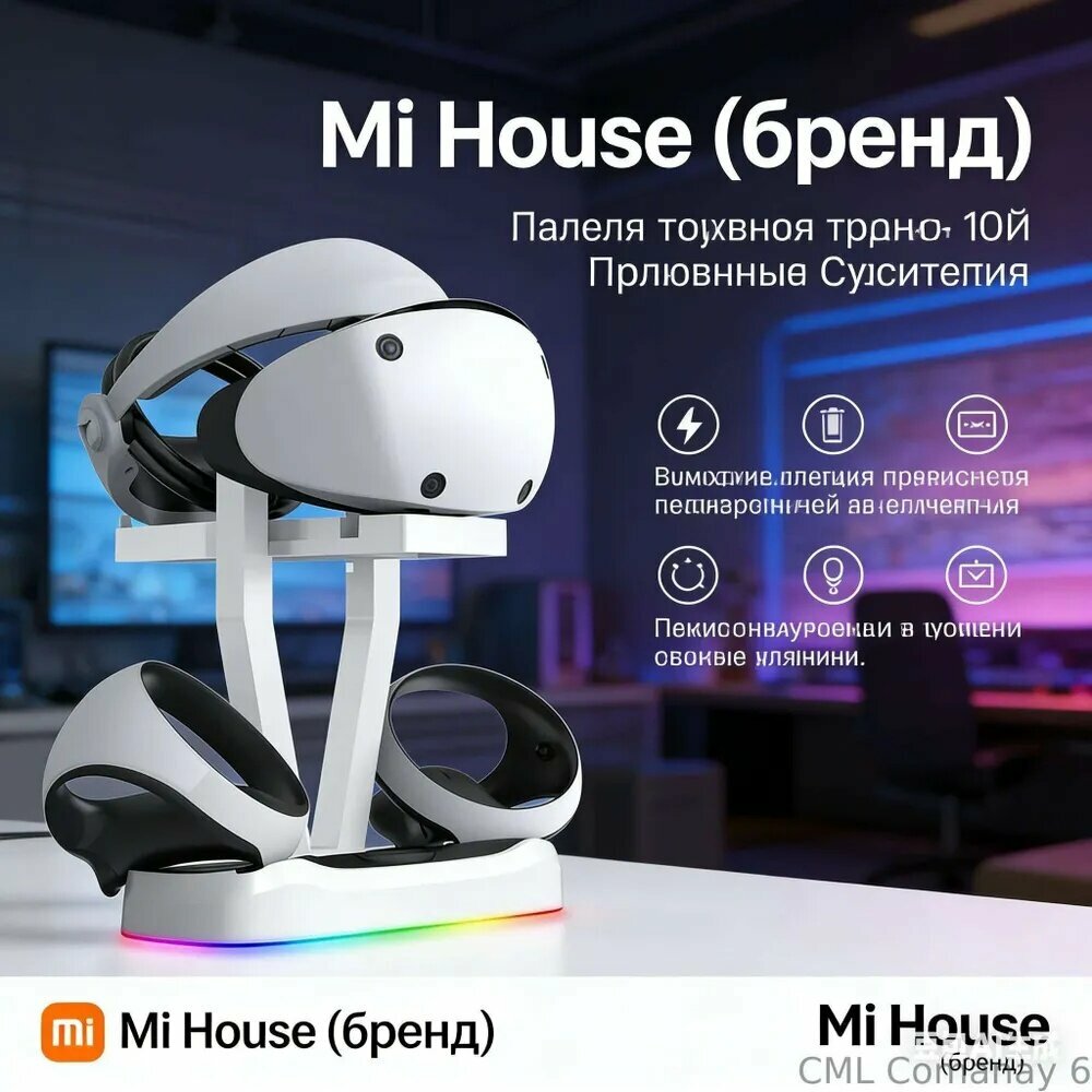 XY Зарядная станция PS5 VR2 Stand Dual Charge iPega