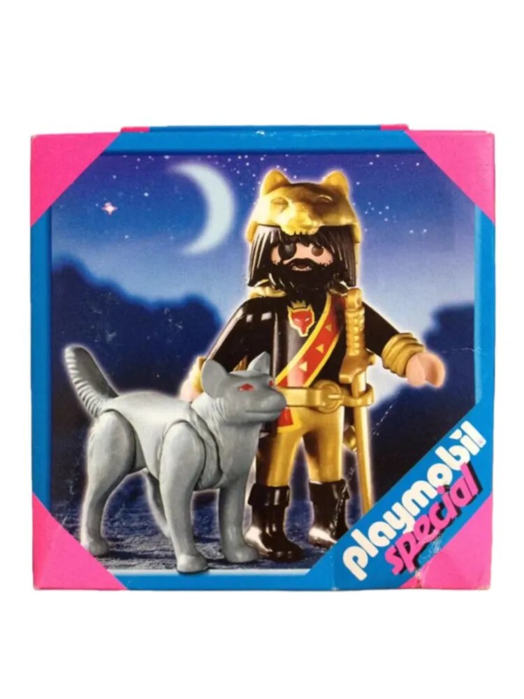 Playmobil-Мир Моби: Воин и Волк-4644