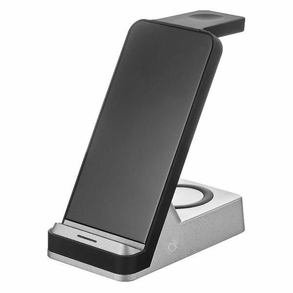 Беспроводное зарядное устройство Rocket для iPhone 3-в-1 Stand