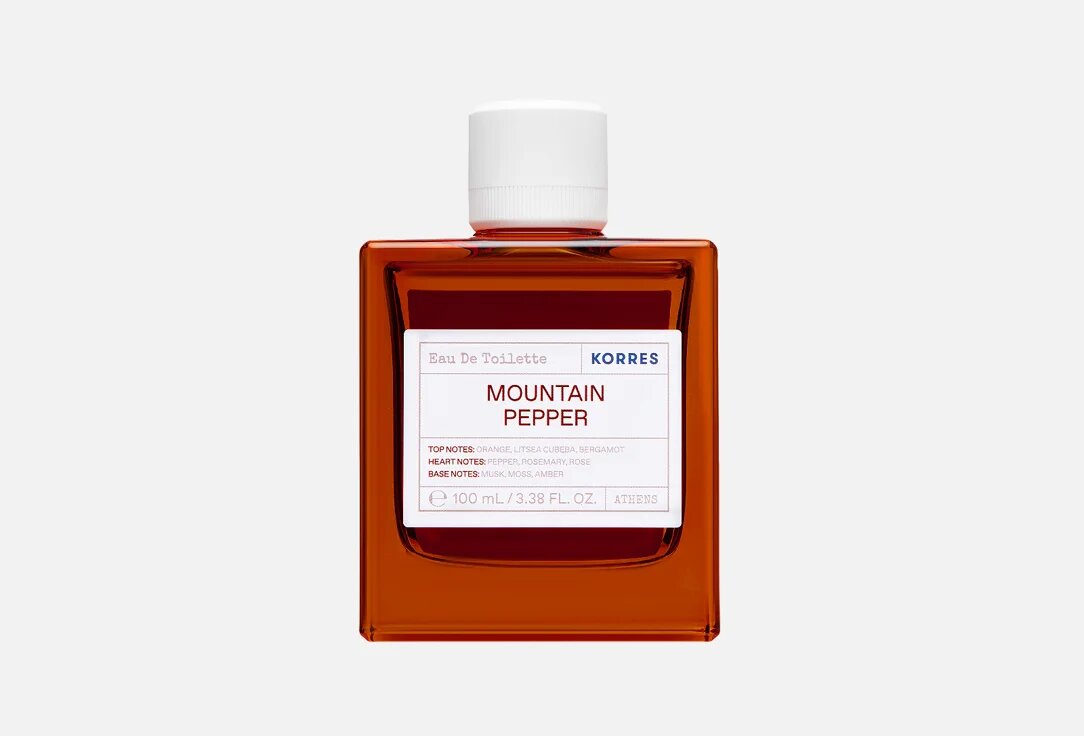 Korres MOUNTAIN PEPPER Туалетная вода 100 мл