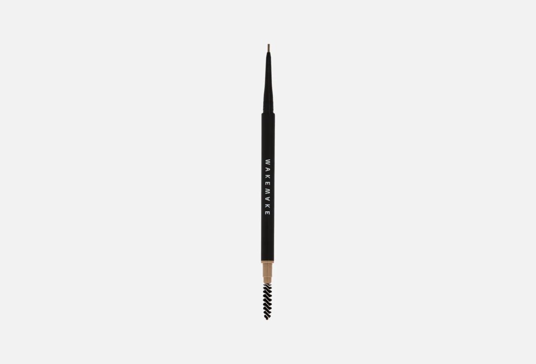 WAKEMAKE Soft drawing slim brow Механический карандаш для бровей 0.09 г 04, Soft taupe