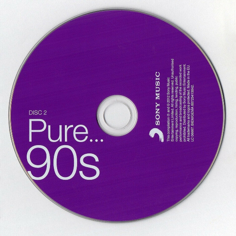 Компакт-диск Сборник — Pure. 90s (4CD) — фото 1