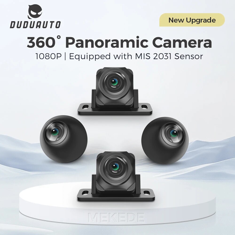 DUDUAUTO 360 ° Панорамная камера с датчиком изображения 2031, AHD 1080P, водонепроницаемая по стандарту IP68, автомобильные аксессуары для Android-магнитол