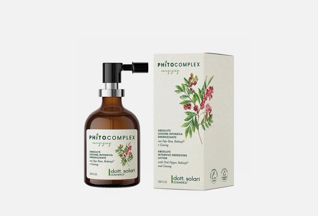 Dott.Solari Cosmetics Phitocomplex Energizing line энергетический Лосьон для волос 50мл