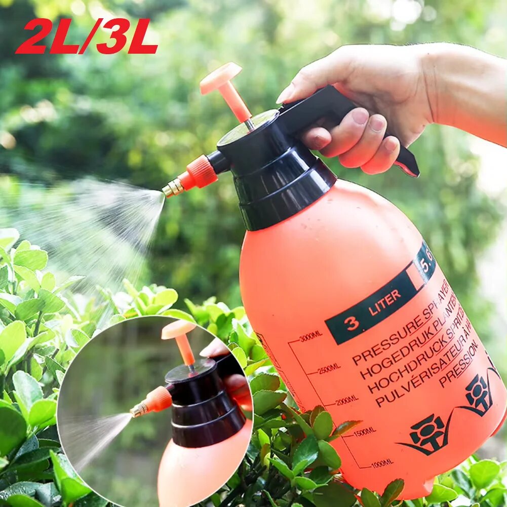 Ручной садовый опрыскиватель 2л/3л Plastic Orange