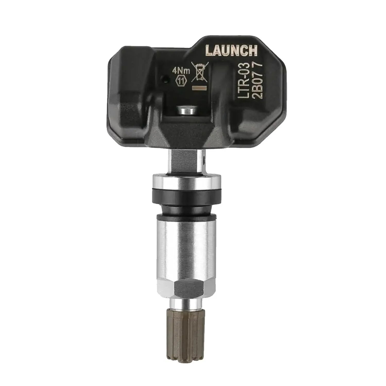Датчик TPMS LAUNCH LTR-03, 315 МГц/433 МГц, двухчастотный, с металлическим винтовым клапаном, 1pcs