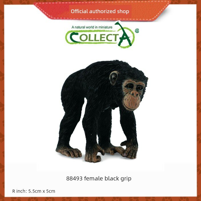 CollectA 88493 Модель самки шимпанзе пластиковый звериный фурнитур 1:12 масштаб детальный