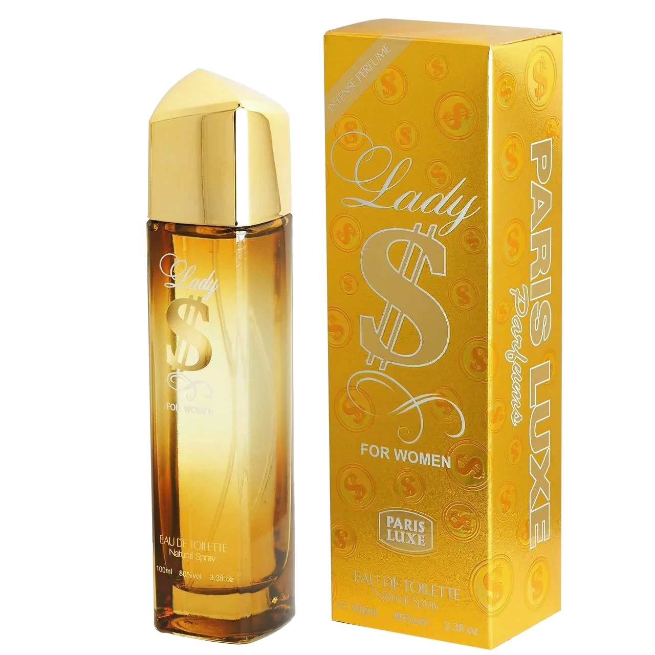 Туалетная вода для женщин Леди Доллар Интенс 100 мл - Paris Line Parfums Lady Dollar Intense