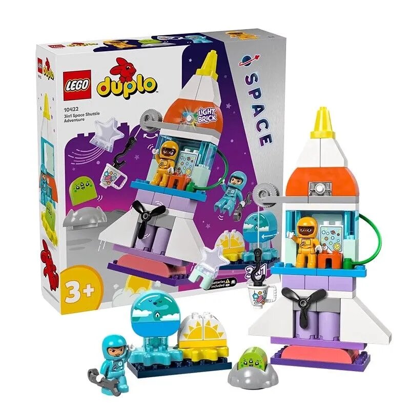 LEGO Duplo 10422 Приключение на космическом шаттле 3в1