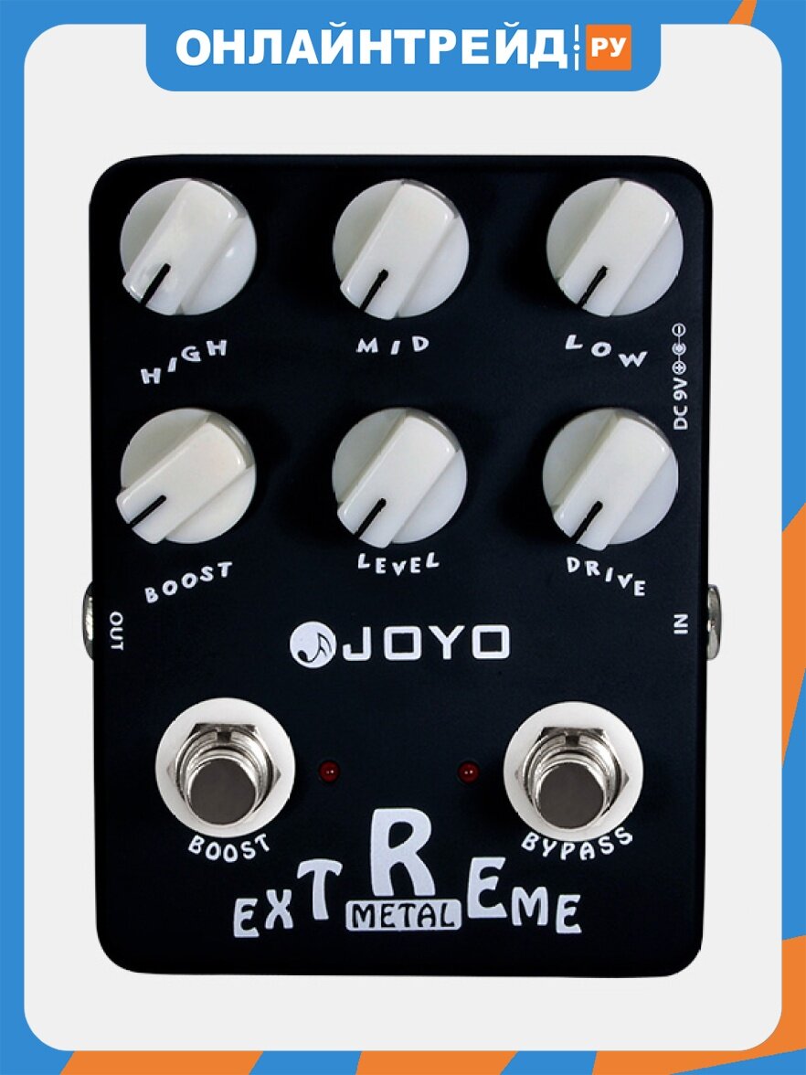 Педаль эффектов Joyo JF-17-Extreme-Metal