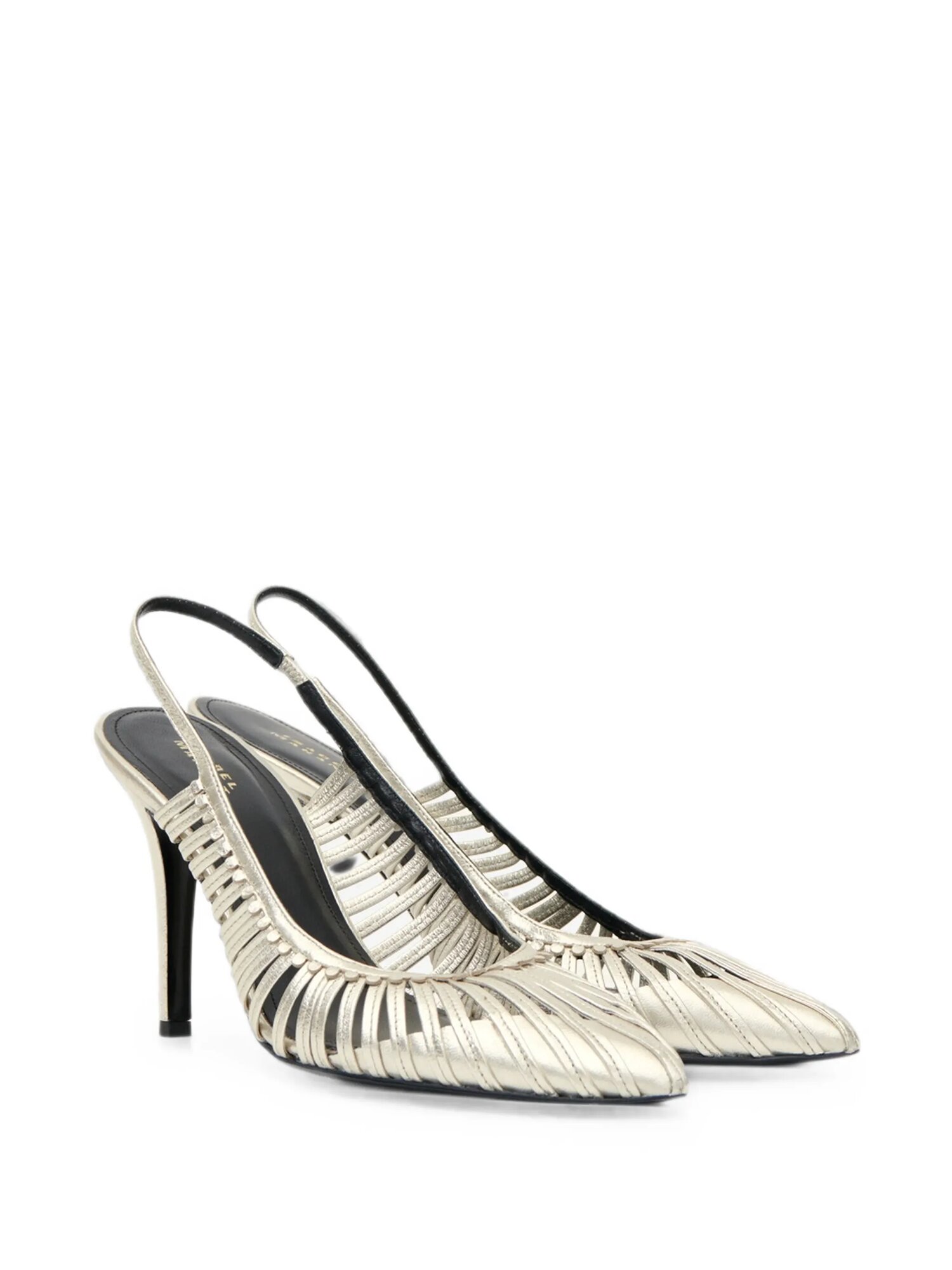 Туфли Isabel Marant Pysma pumps, размер 37, gold — фото 1