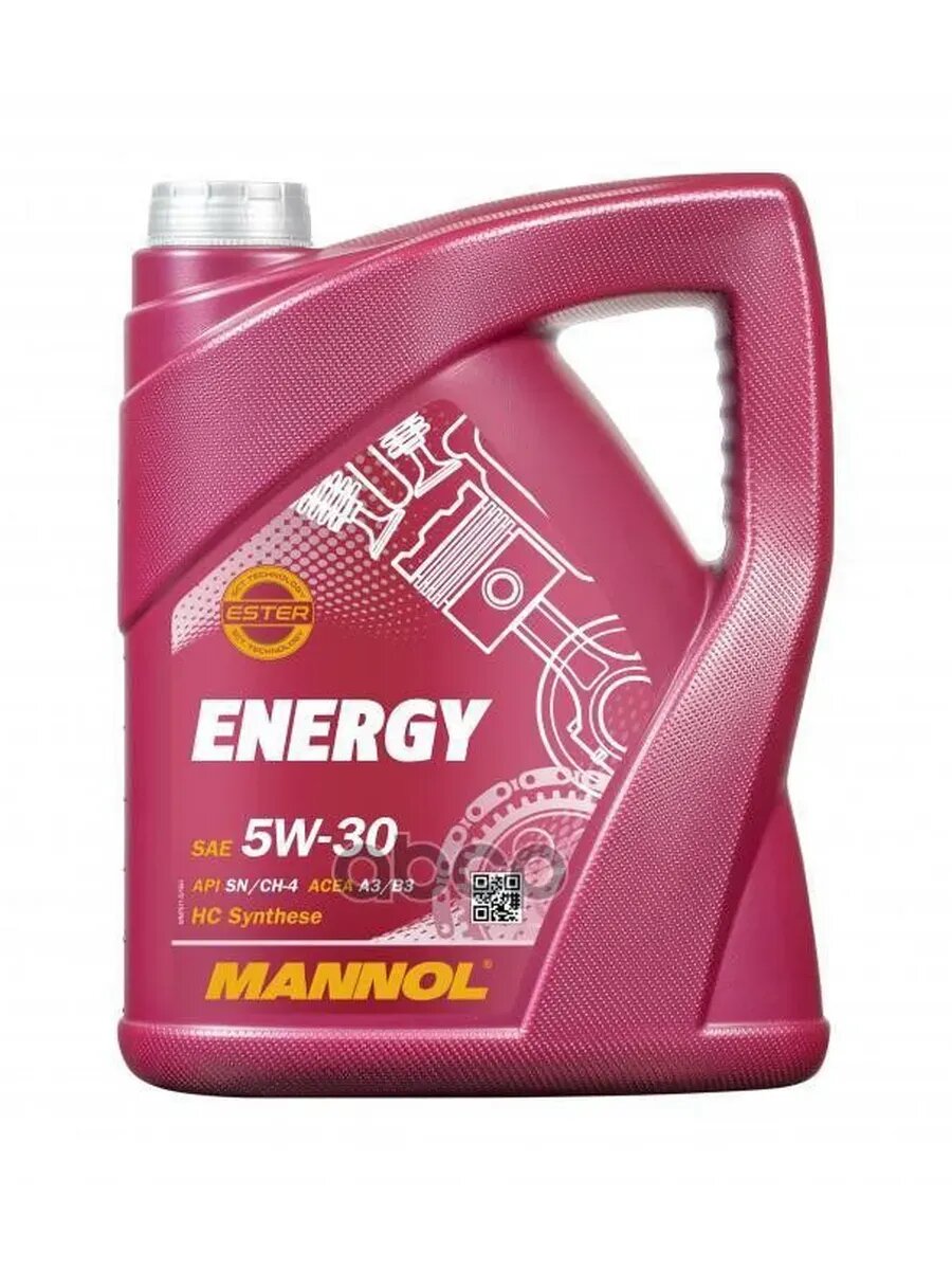 MANNOL 7511 Mannol Energy 5W30 5 Л. Синтетическое 5W-30