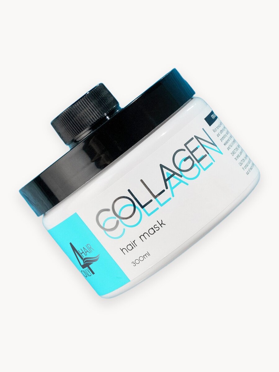 ONLY4HAIR Маска для волос коллагеновая увлажняющая профессиональная