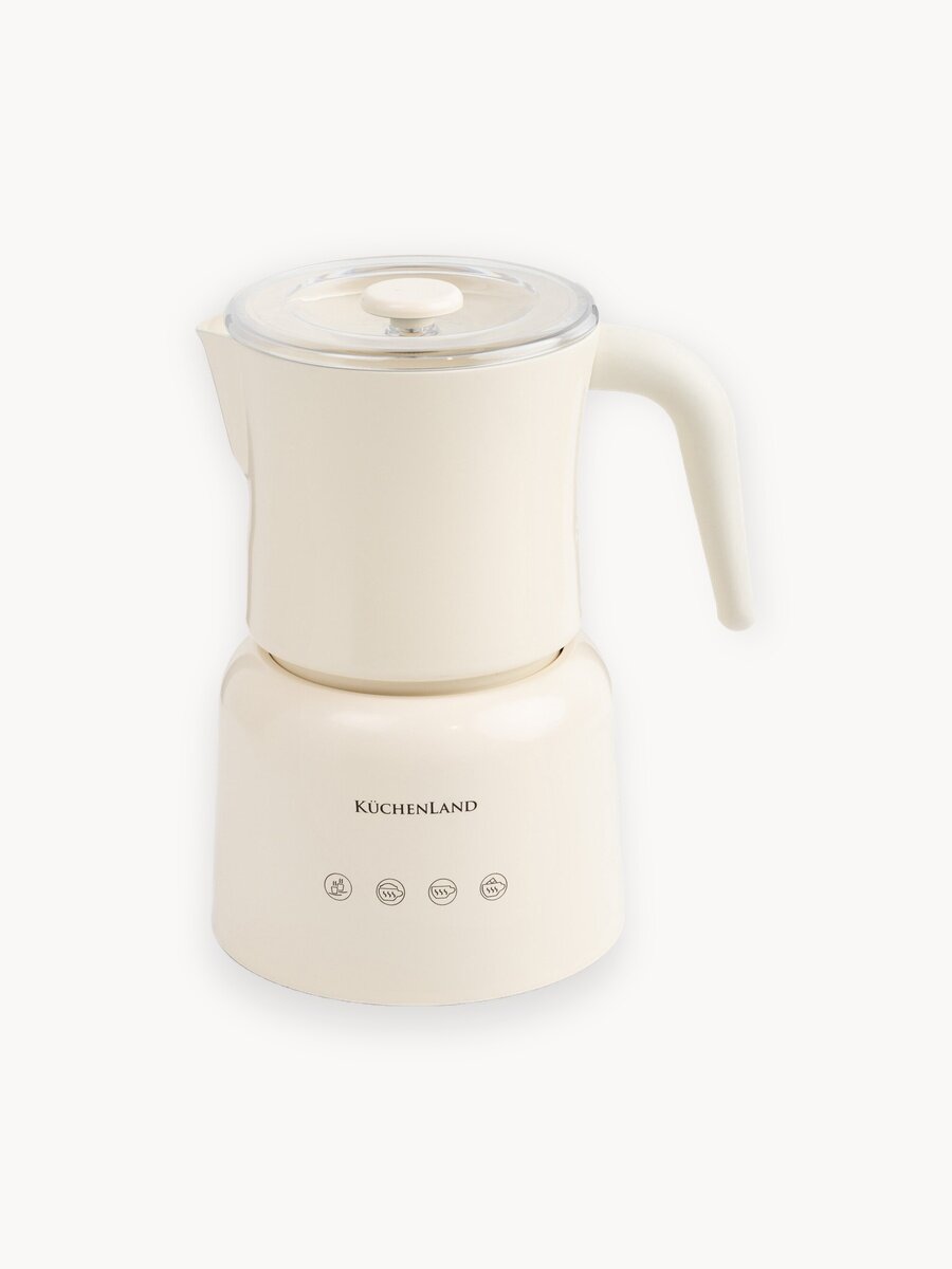 Турка электрическая, 250 мл, с функцией вспенивания молока, бежевая, Vintage kitchen