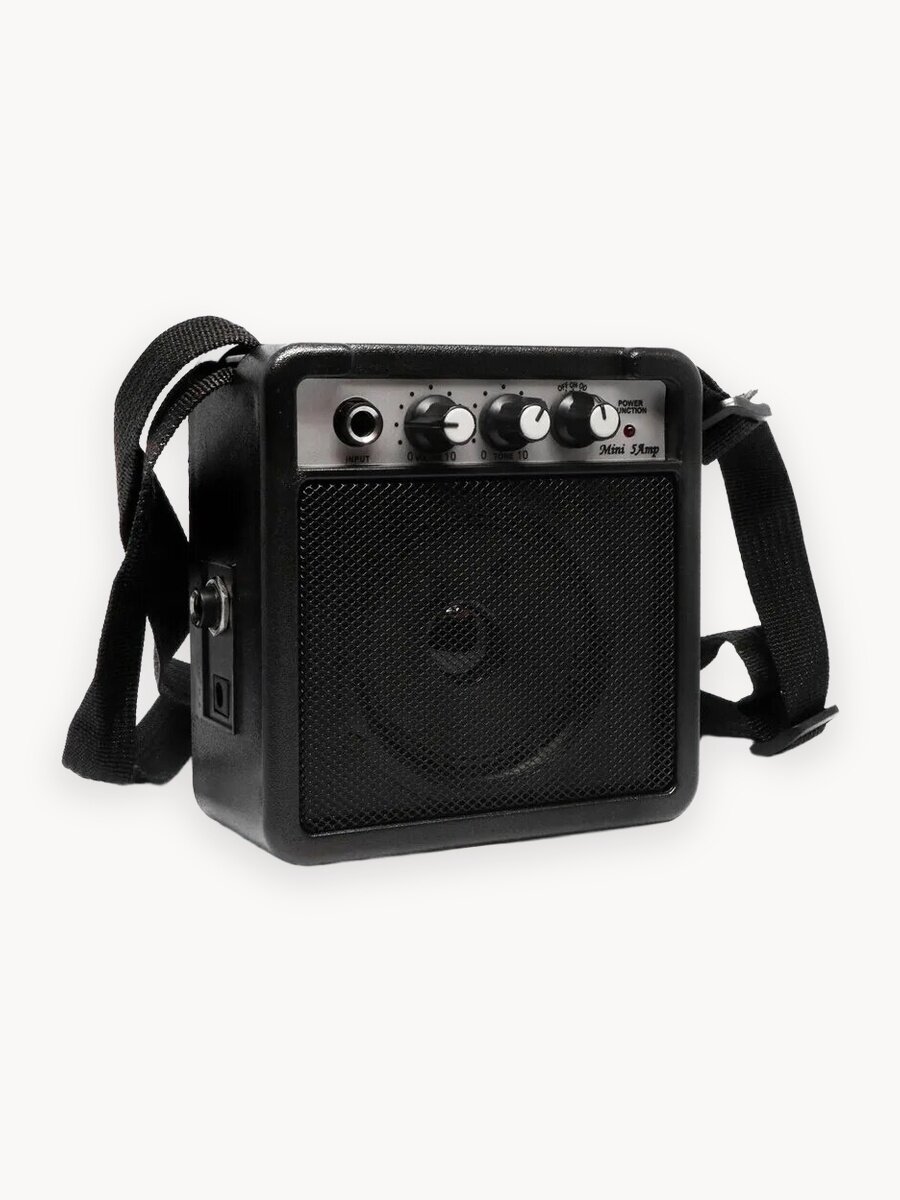 TG-5-BK Гитарный комбоусилитель, портативный, 5Вт, черный, Smiger