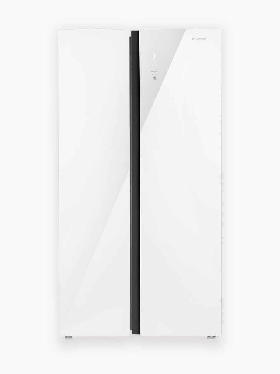 Холодильник Side by Side с инвертором MAUNFELD MFF177NFW Slim Inverter, No frost