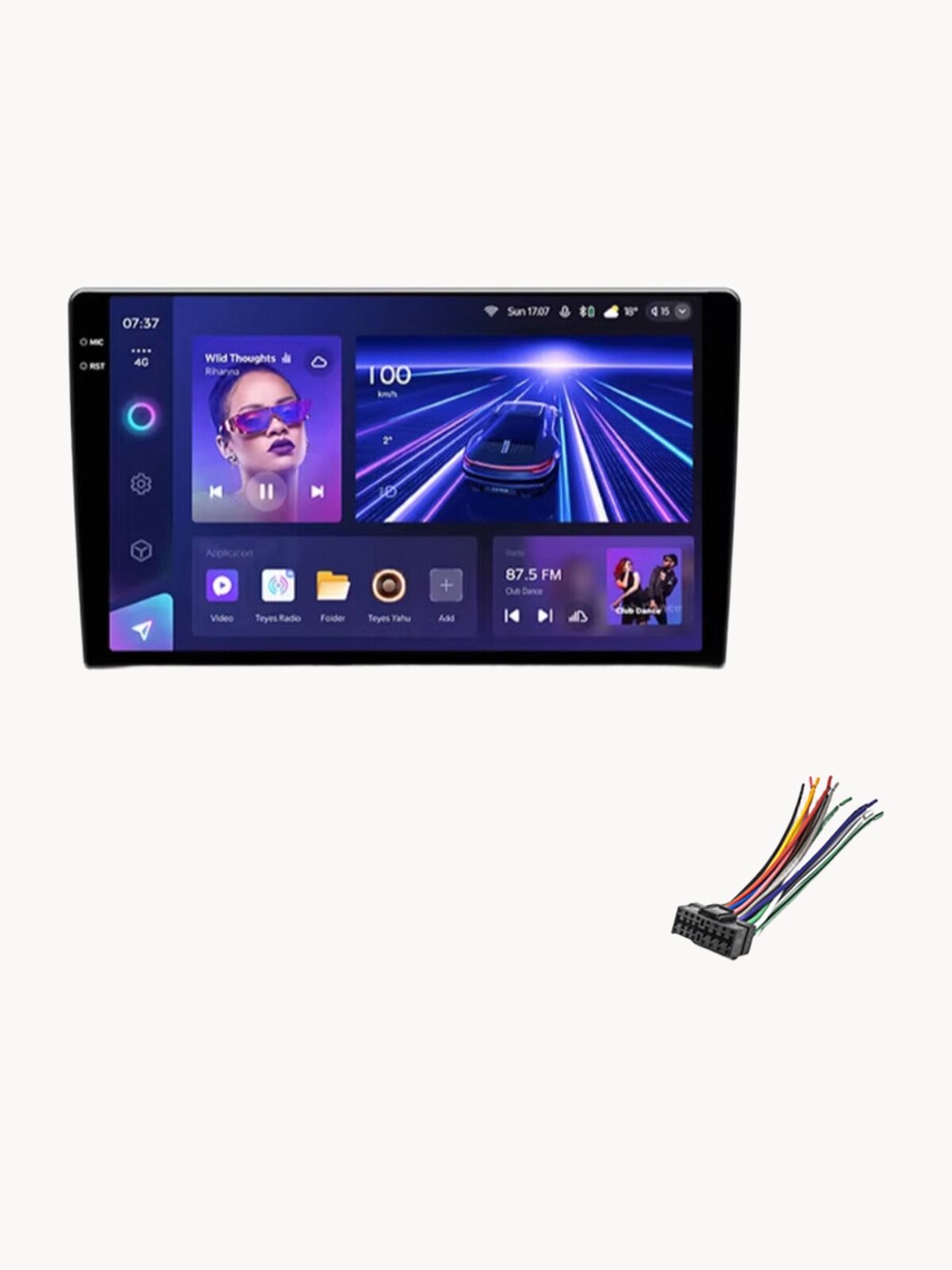 Автомагнитола Teyes CC3 2K 4/32 экран 10.3 дюймов