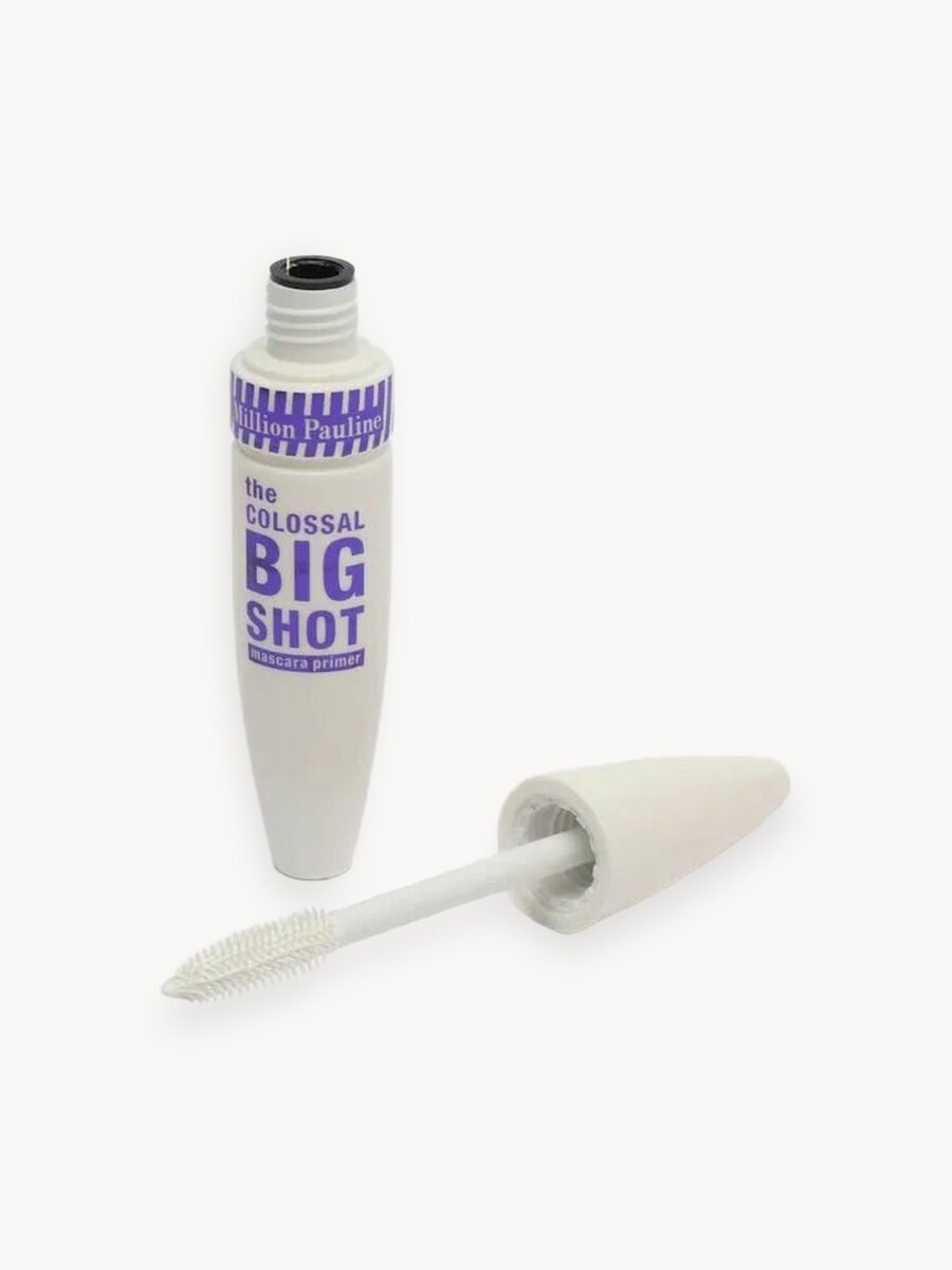 Тушь праймер для ресниц, термотушь, удлиняющая и объем, белая, 10 мл.