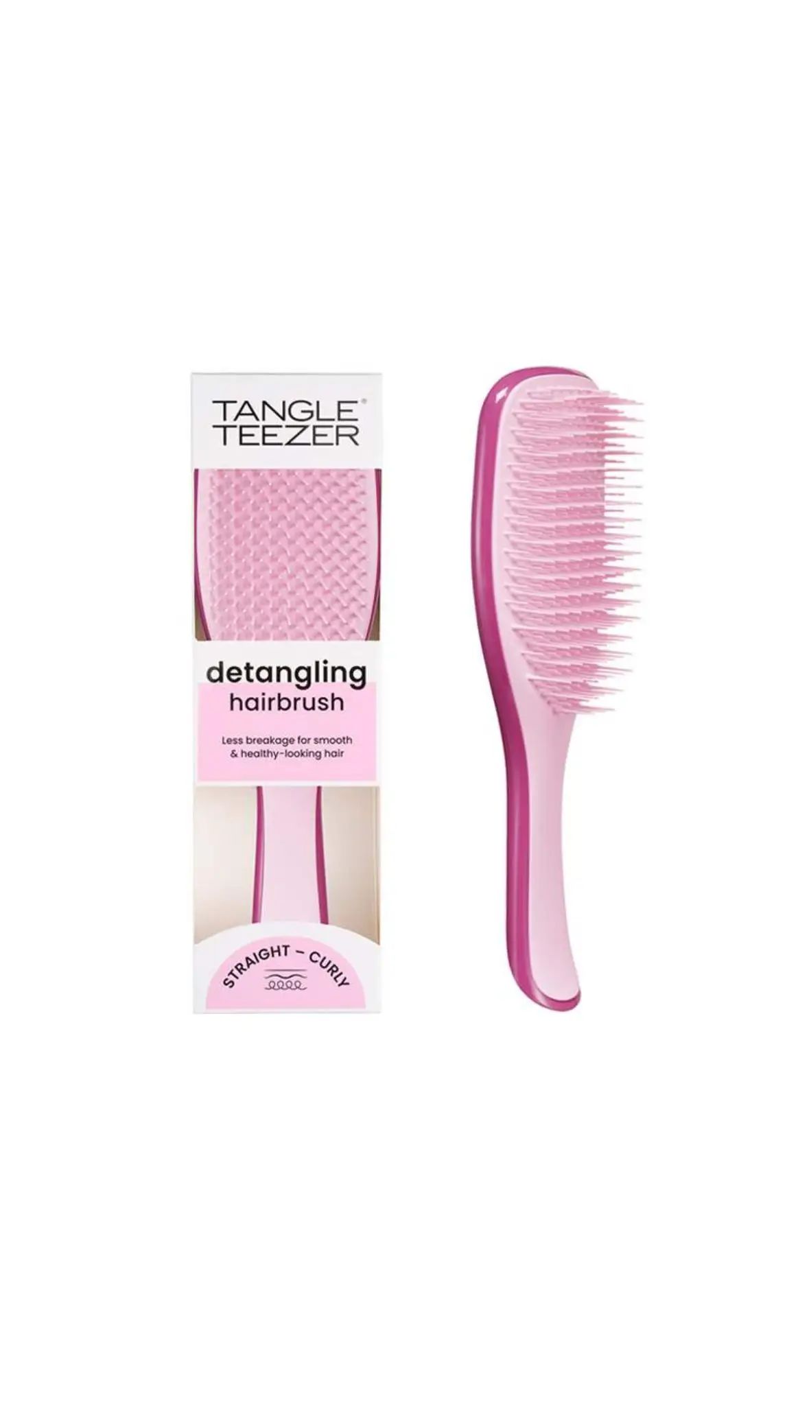 Tangle Teezer The Wet Detangler Raspberry Rouge Расческа для волос, малиновый