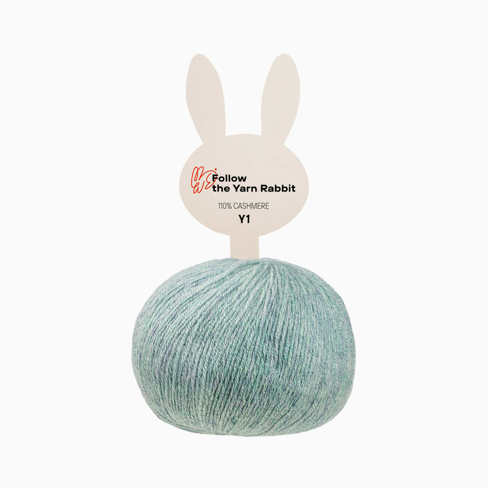 Кашемир 100% Y1 Saint Blue 210 м / 50 гр FOLLOW THE YARN RABBIT