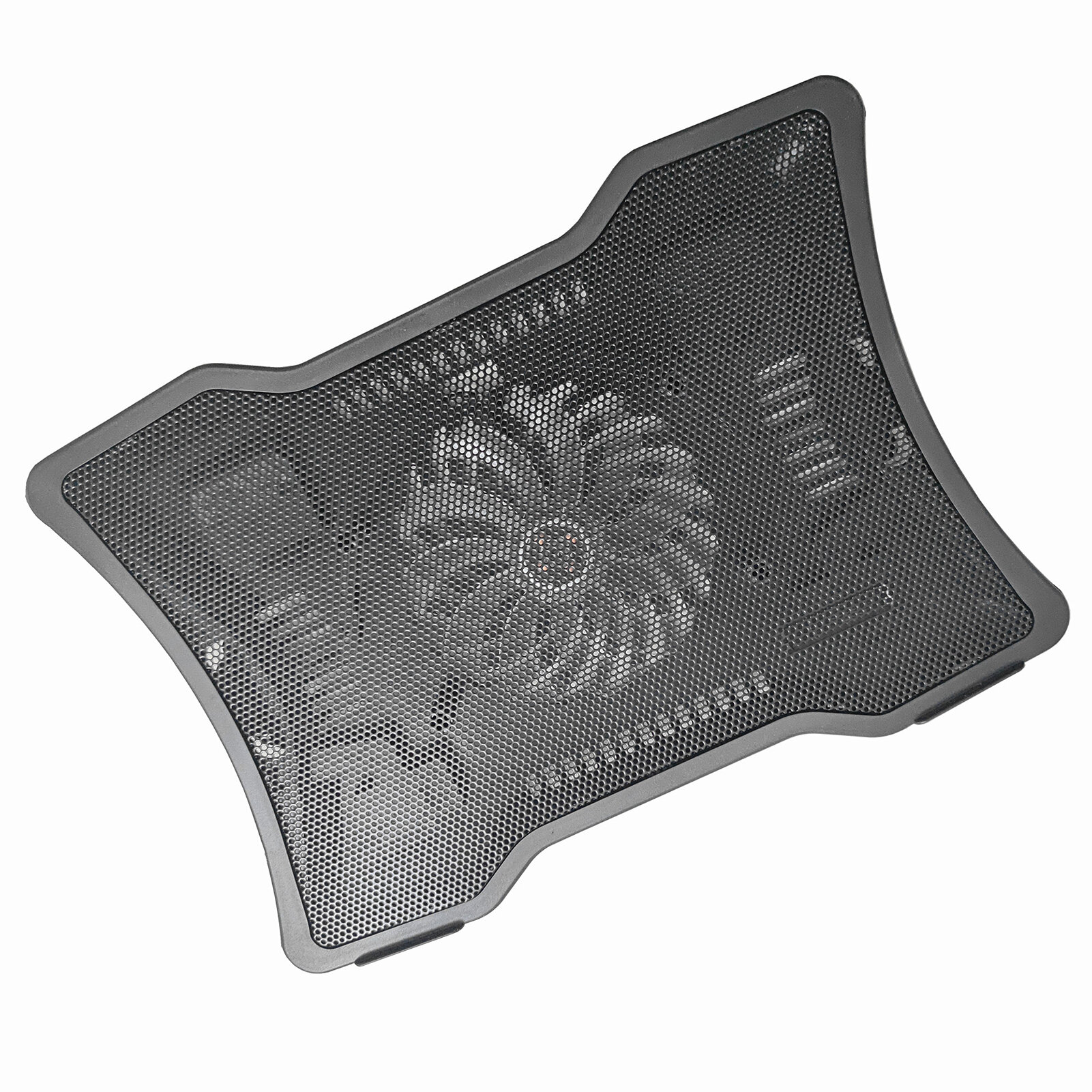 Кулер для ноутбука портативный с одним вентилятором 2 USB порта для ноутбуков до 14 дюймов