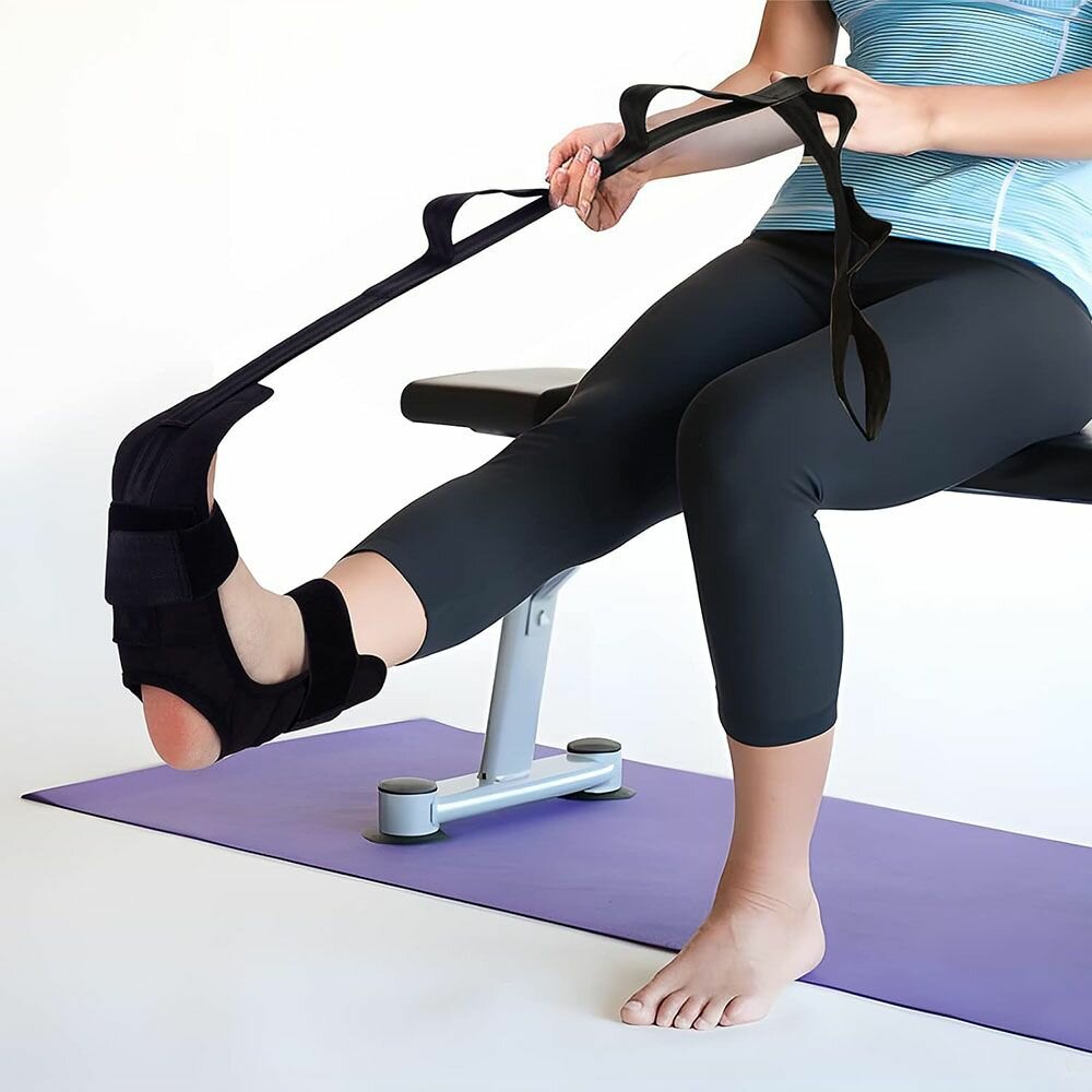 Эластичный Эластичный Ремень Для Растяжки Фасции Ног Ballet Gym Trainer