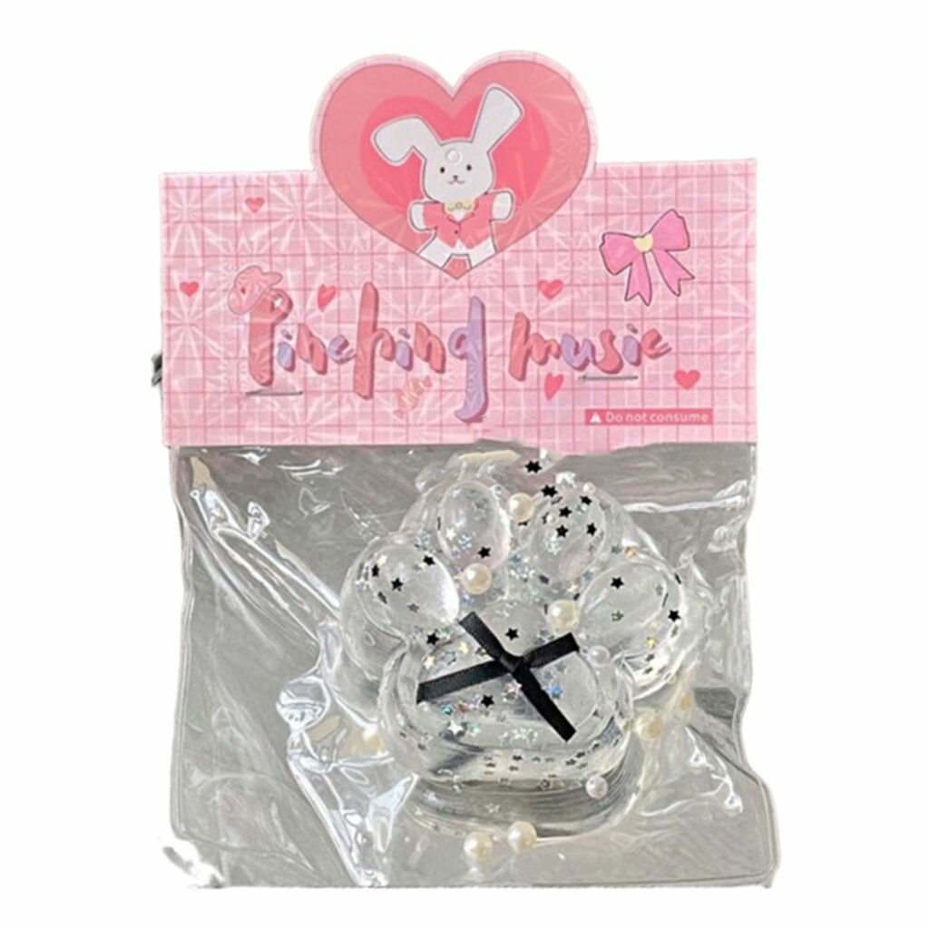 Декомпрессионная игрушка Crystal Cat's Paw Pinch-Прозрачная кошачья лапа