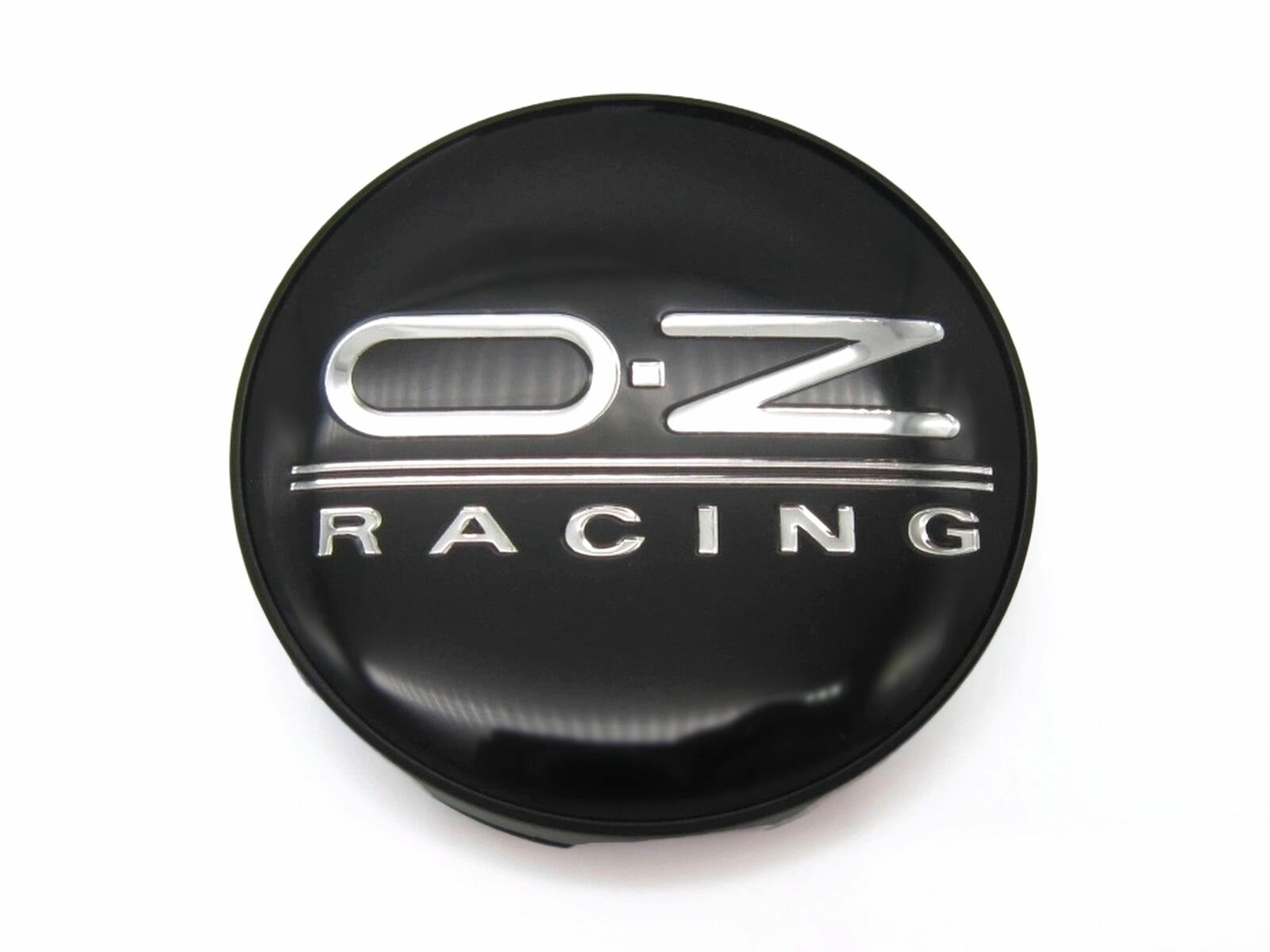Колпачок, заглушка на литой диск СКАД OZ Racing black 56/51/12 мм, 1 шт.