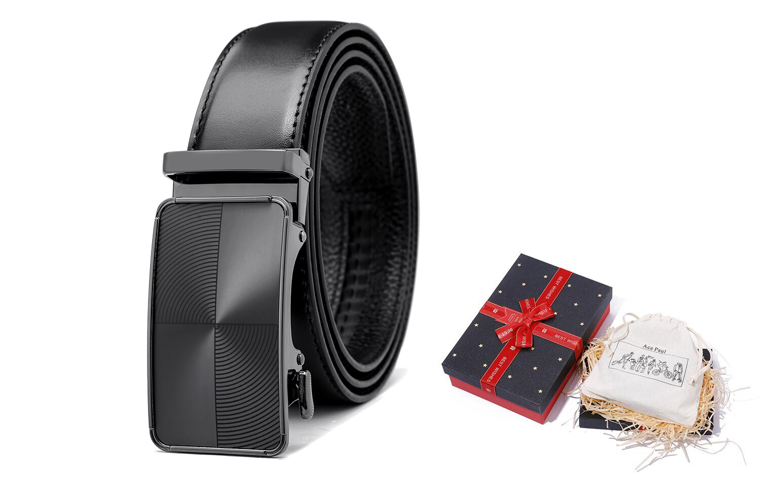 Ace Paul Leather Belts Men's 110cm
